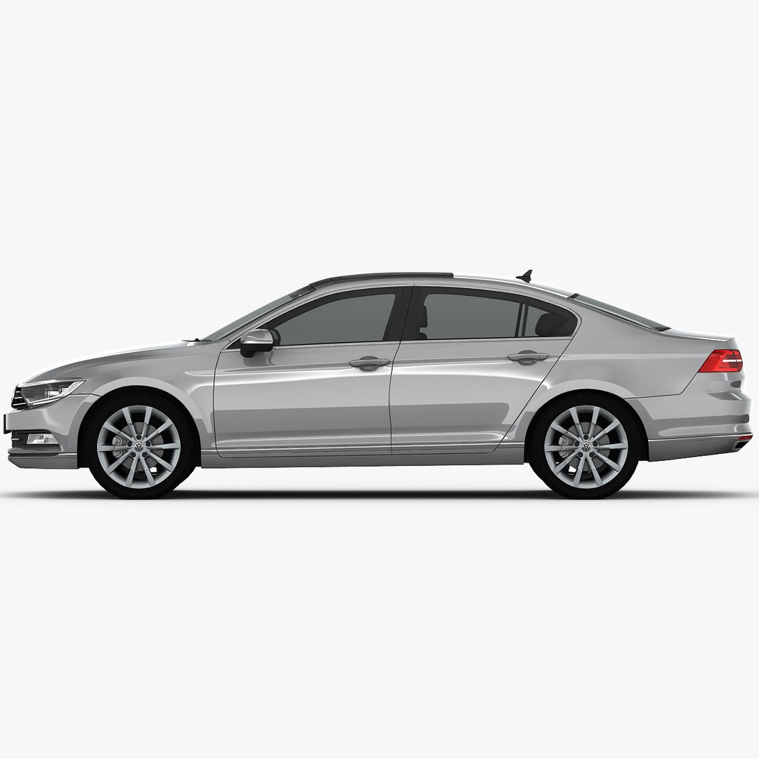Volkswagen Passat Sedan 3d Model