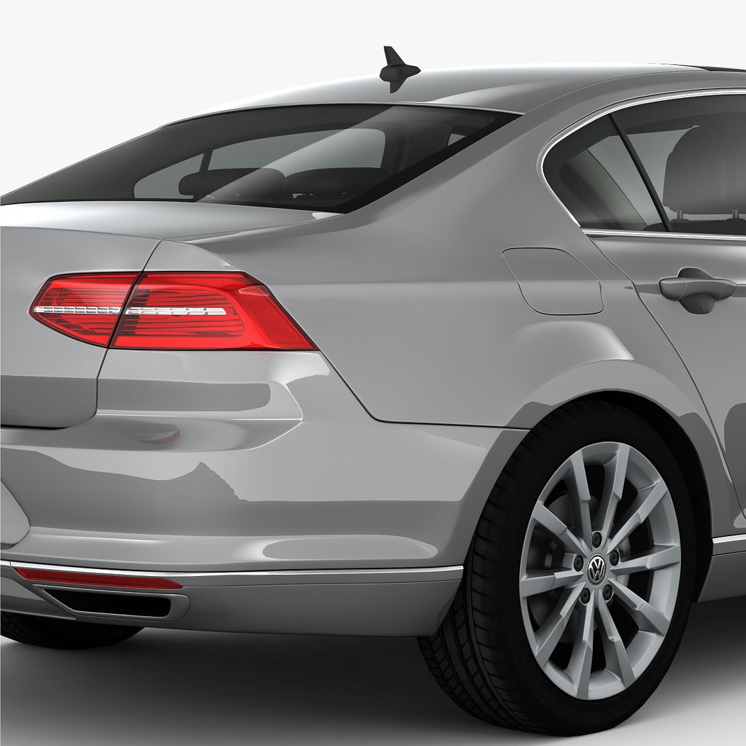 Volkswagen Passat Sedan 3d Model