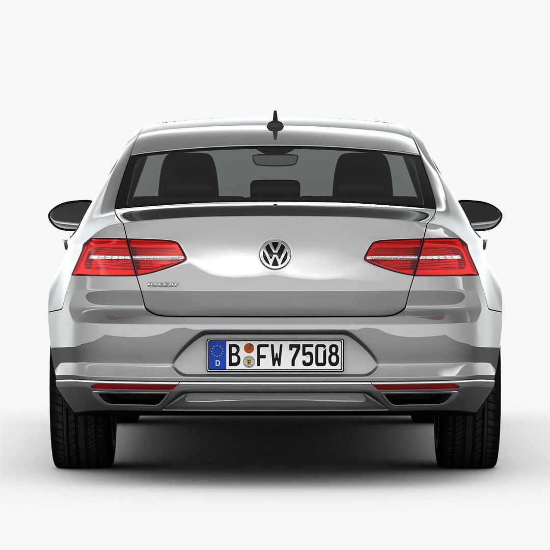 Volkswagen Passat Sedan 3d Model
