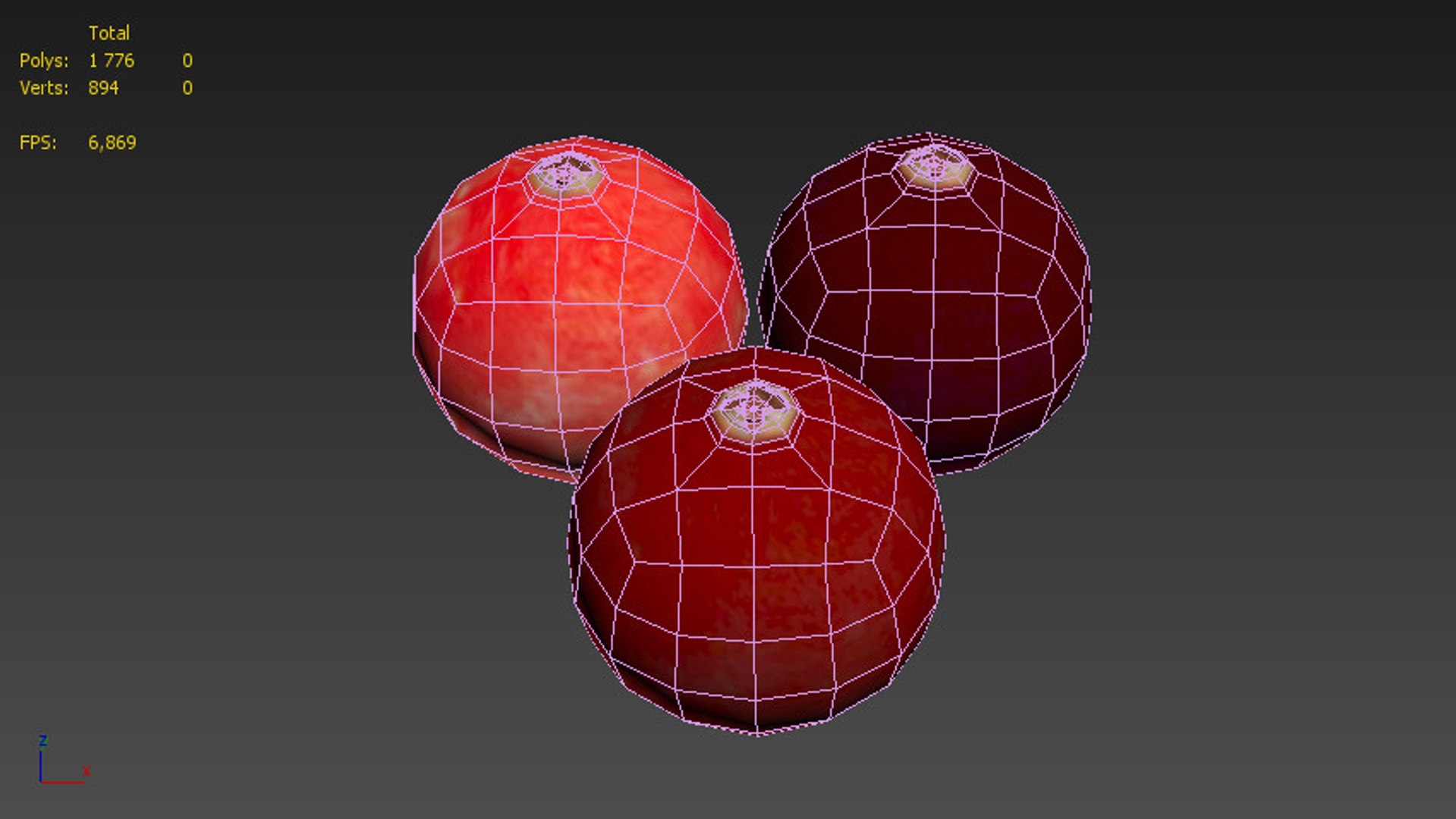 Cranberries 3D Model - TurboSquid 1873168
