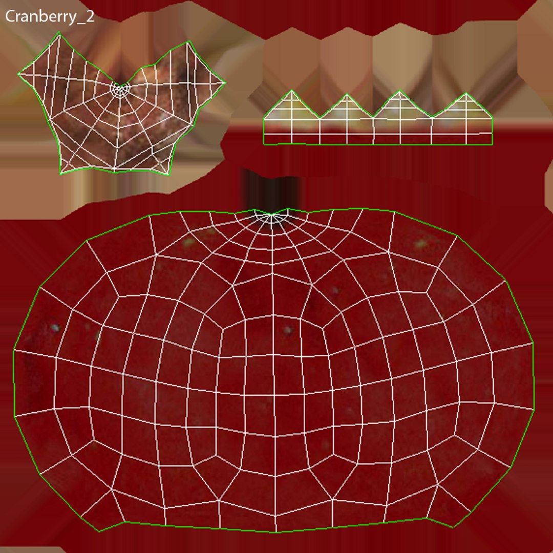 Cranberries 3D Model - TurboSquid 1873168