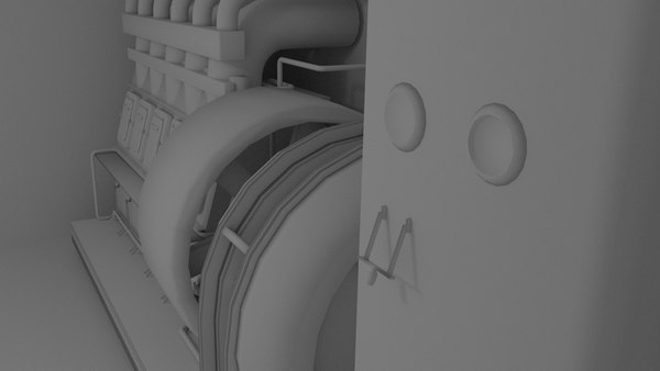 3D eletric generator industrial model - TurboSquid 1279389