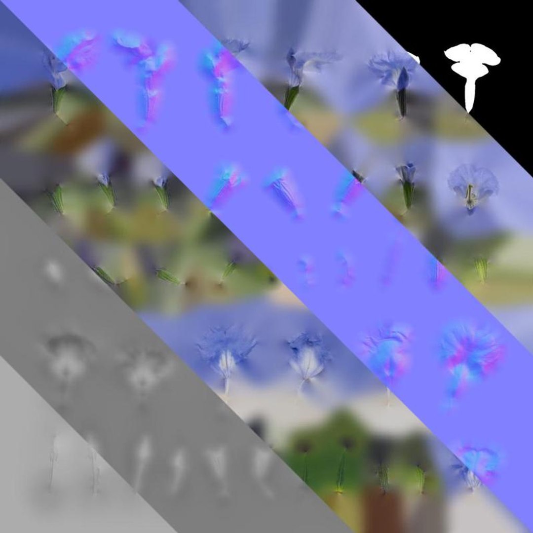 Anydrafts Salvia 07 Flower 01 Textures 3D Model - TurboSquid 2358701