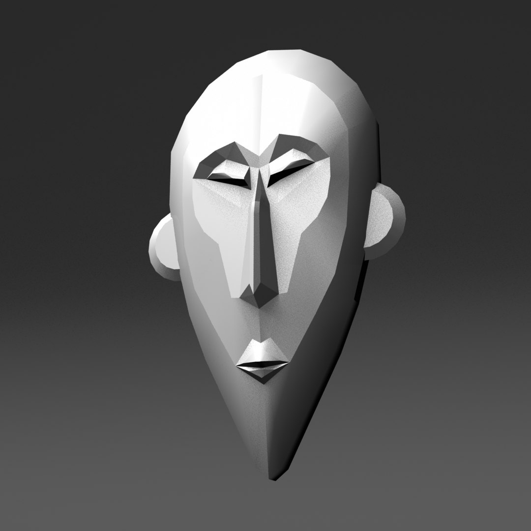 3d Traditional Mask
