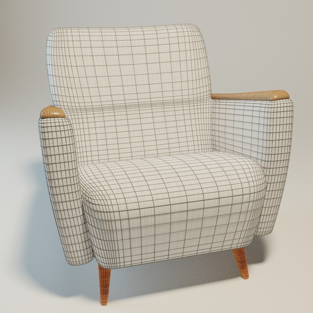3D Old Sofa Model - TurboSquid 1375195