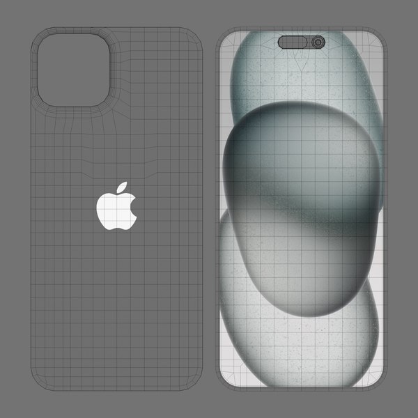 modelo 3d Apple iPhone 15 Plus Negro - TurboSquid 2125519