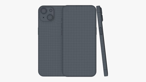 modelo 3d Apple iPhone 15 Plus Negro - TurboSquid 2125519