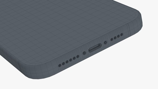 modelo 3d Apple iPhone 15 Plus Negro - TurboSquid 2125519