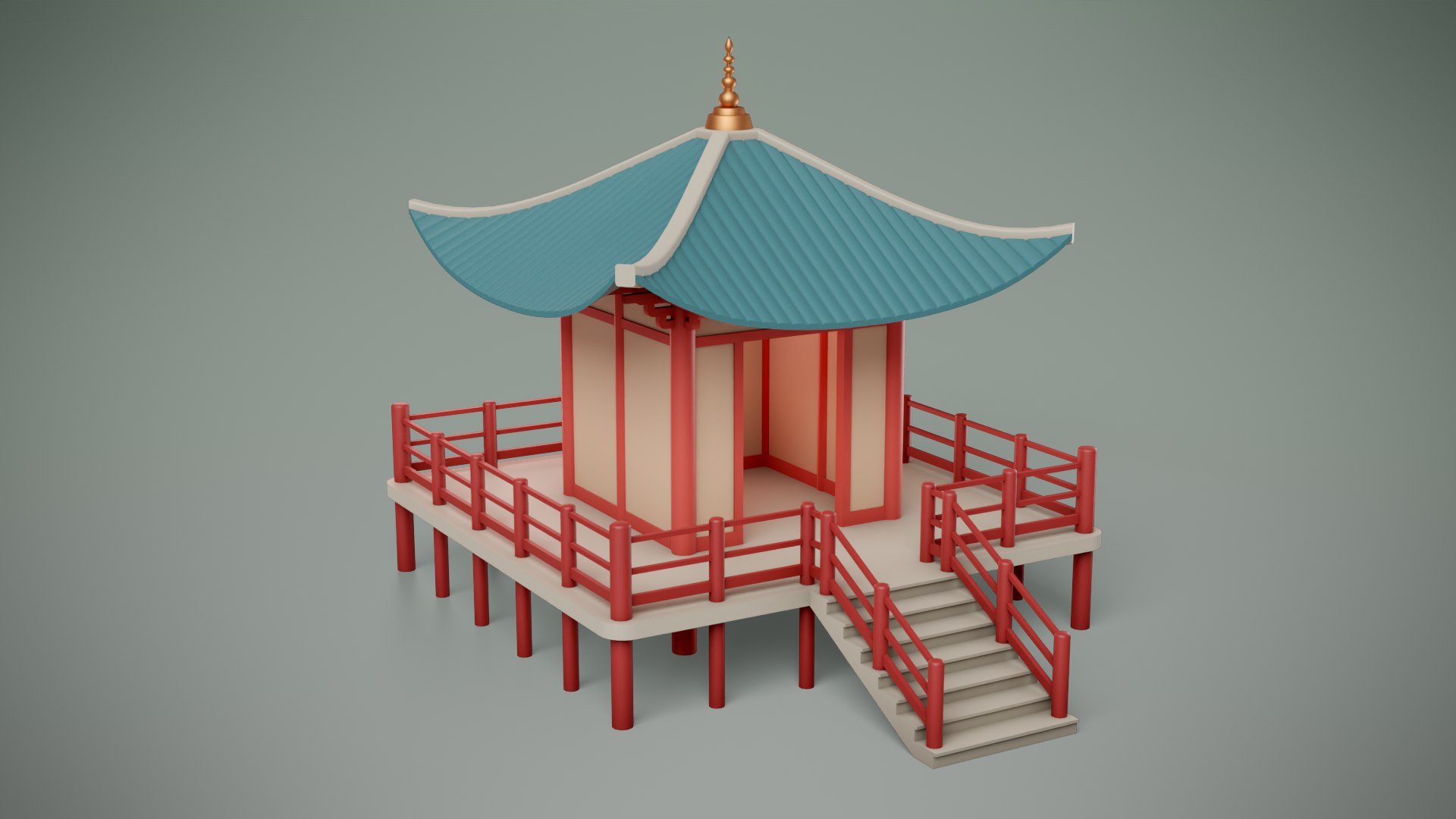 Chinese Town Collection 3D - TurboSquid 2283975