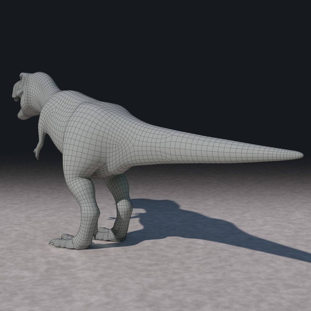 3d T-rex Rex