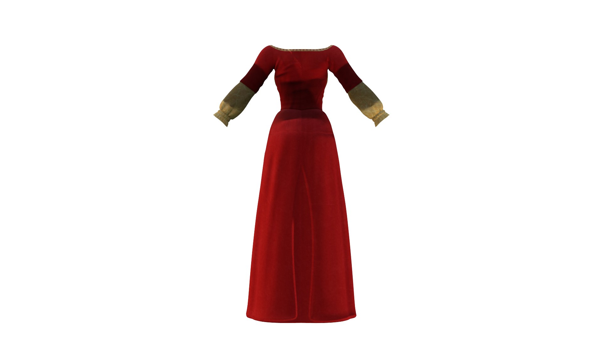 Queen Red DressQueen Red Dress 3D Model Low Poly 3D - TurboSquid 2286706