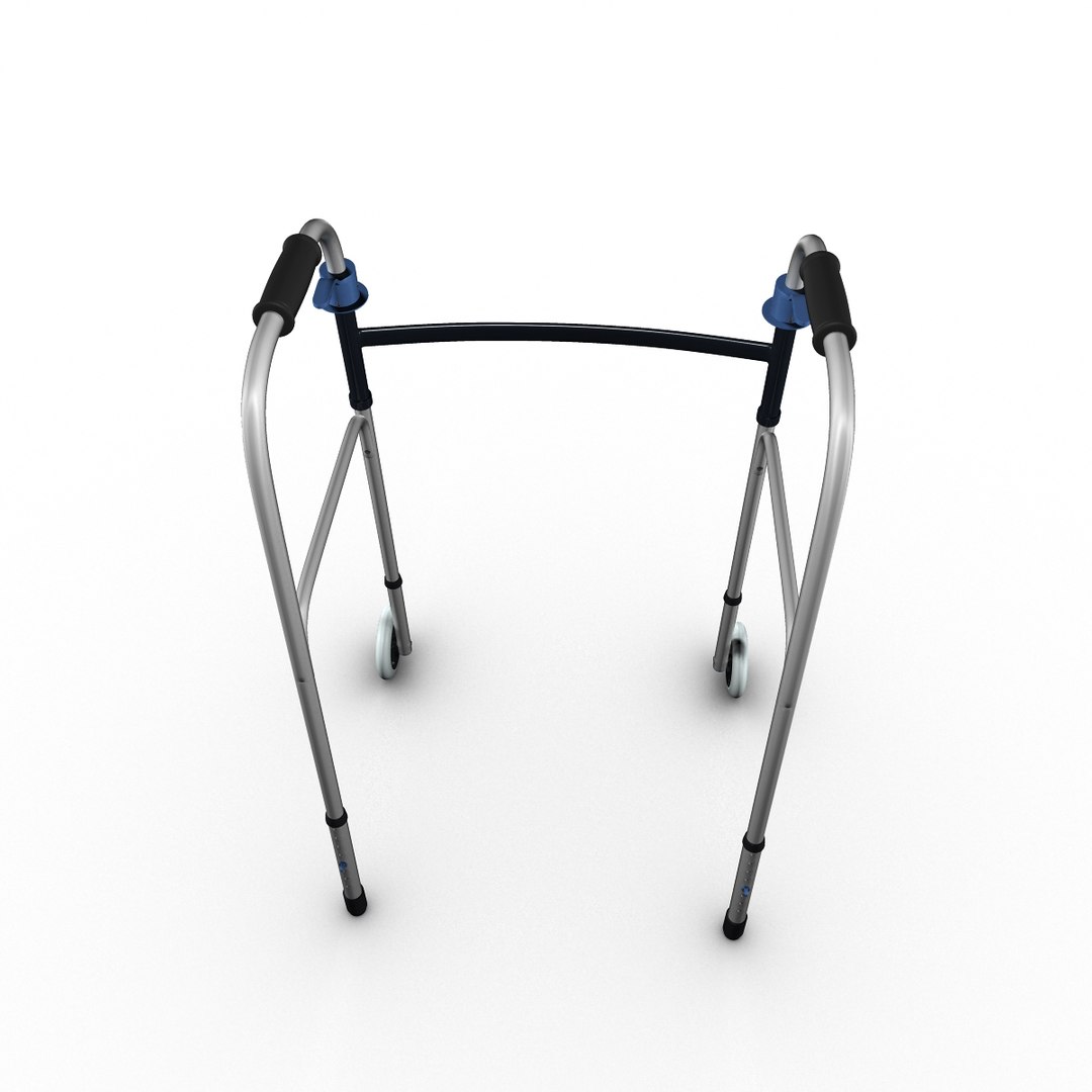 3d 2 Wheeled Walker Model