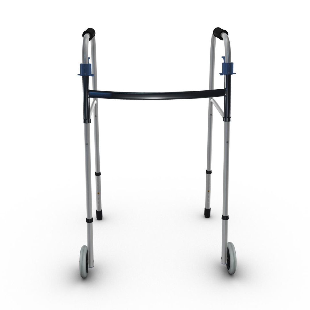 3d 2 Wheeled Walker Model