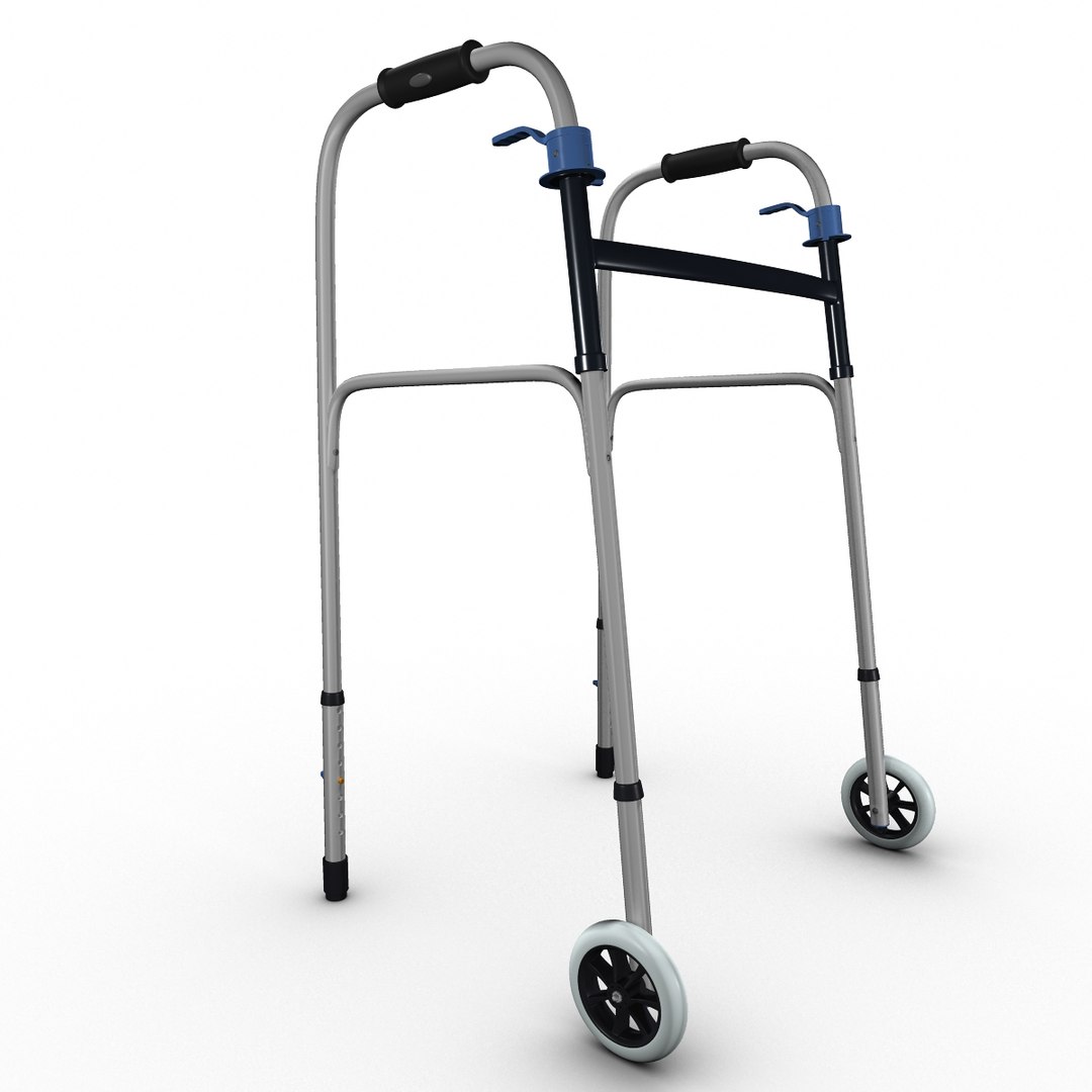 3d 2 Wheeled Walker Model