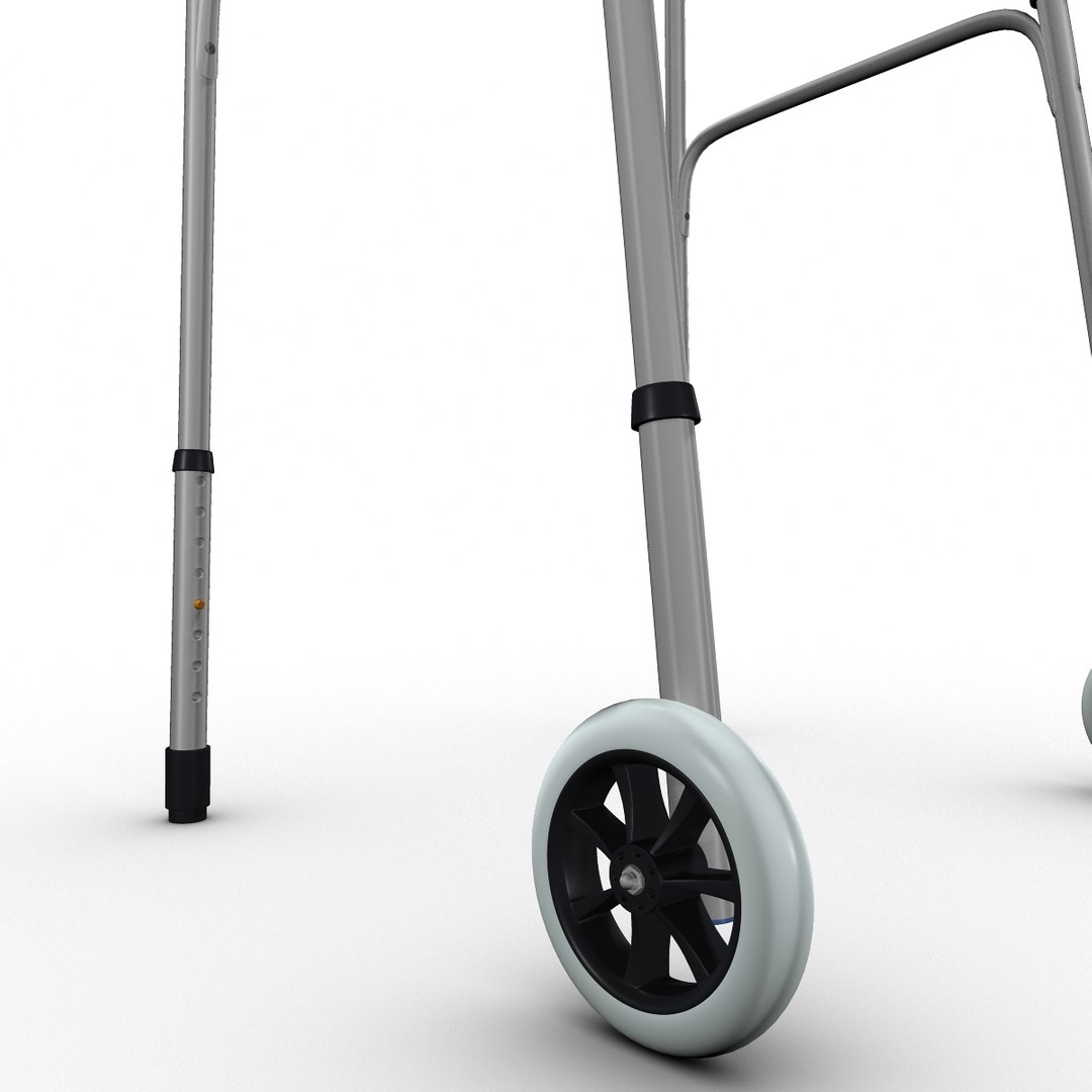 3d 2 Wheeled Walker Model