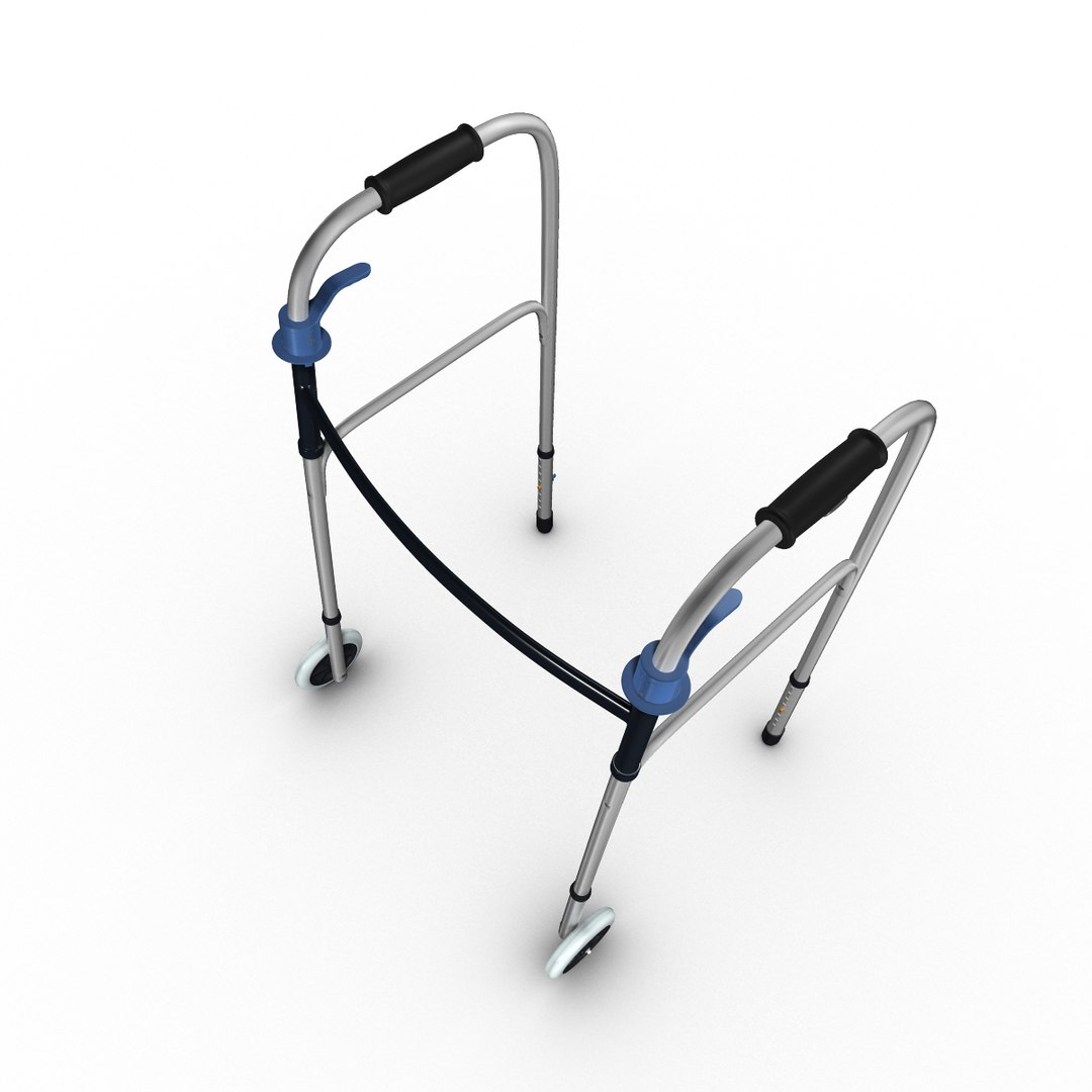 3d 2 Wheeled Walker Model