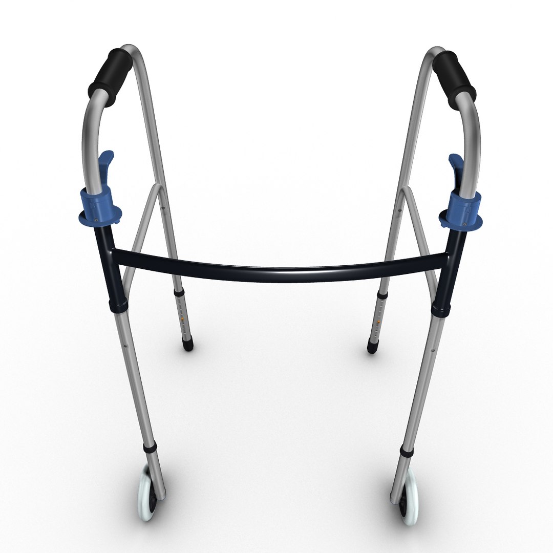 3d 2 Wheeled Walker Model