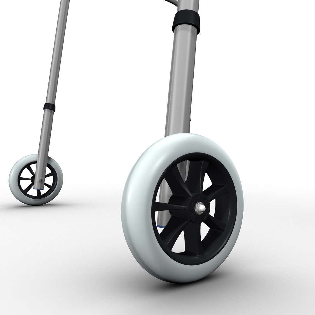 3d 2 Wheeled Walker Model