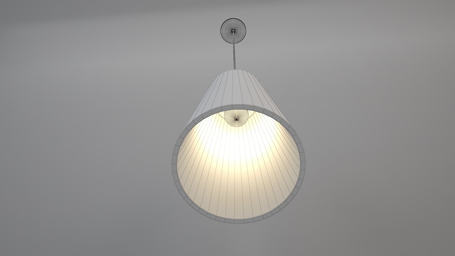 3D Model Simple Wooden Pendant Light 09 - TurboSquid 2294660