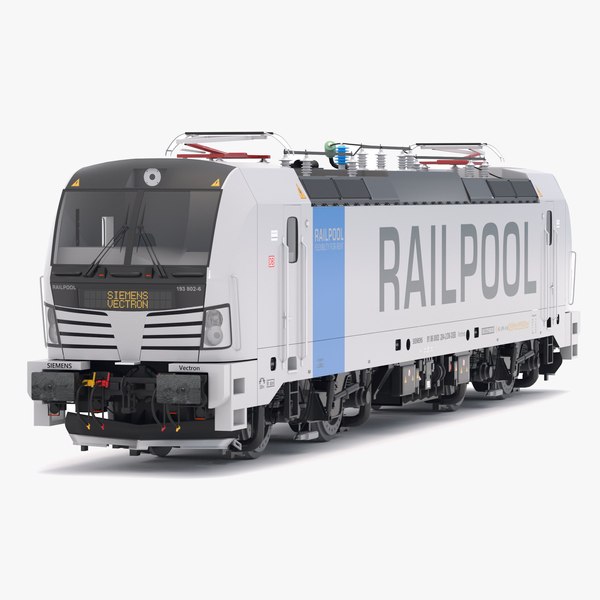 modelo 3d Siemens Vectron Railpool - TurboSquid 2149719