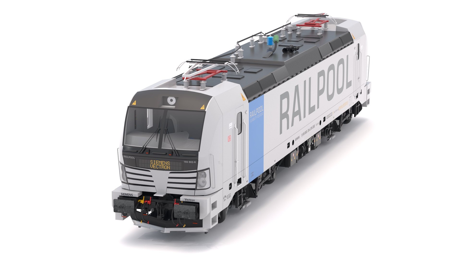 Siemens Vectron Railpool 3D - TurboSquid 2149719