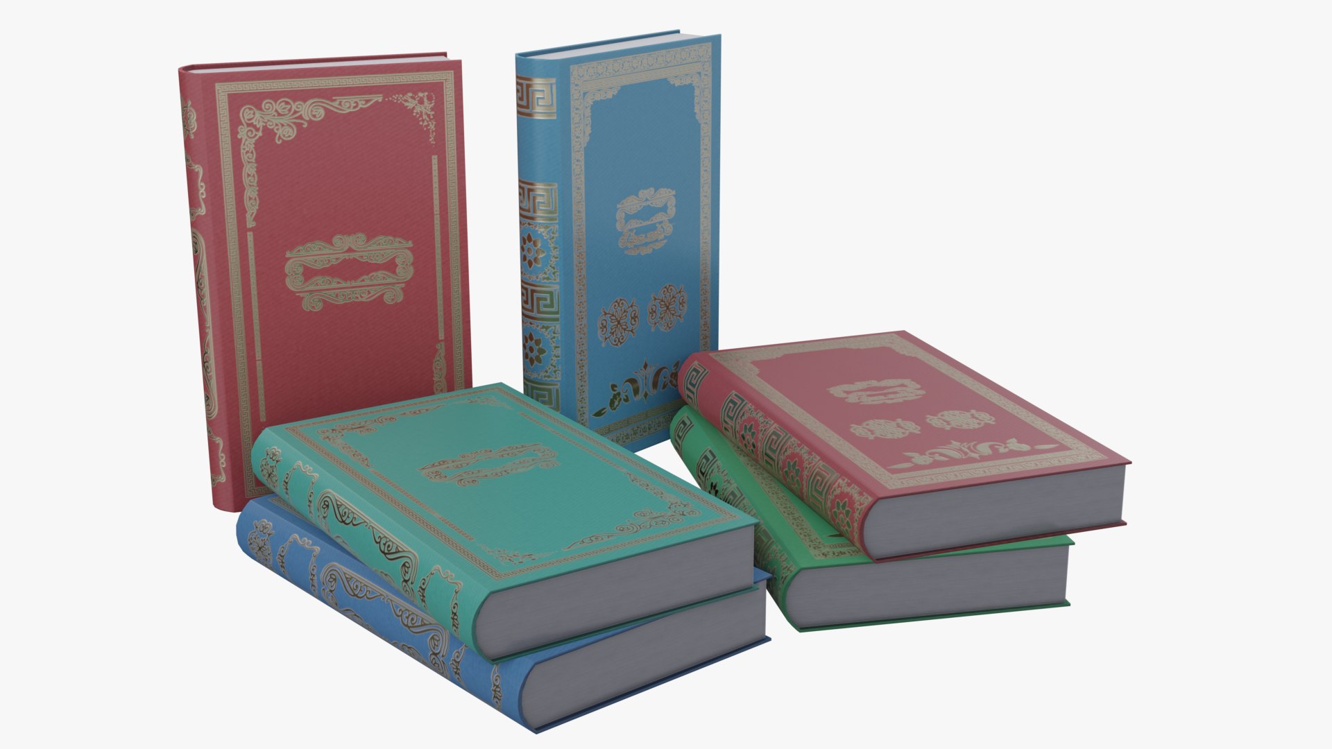 Books 3D - TurboSquid 1539605