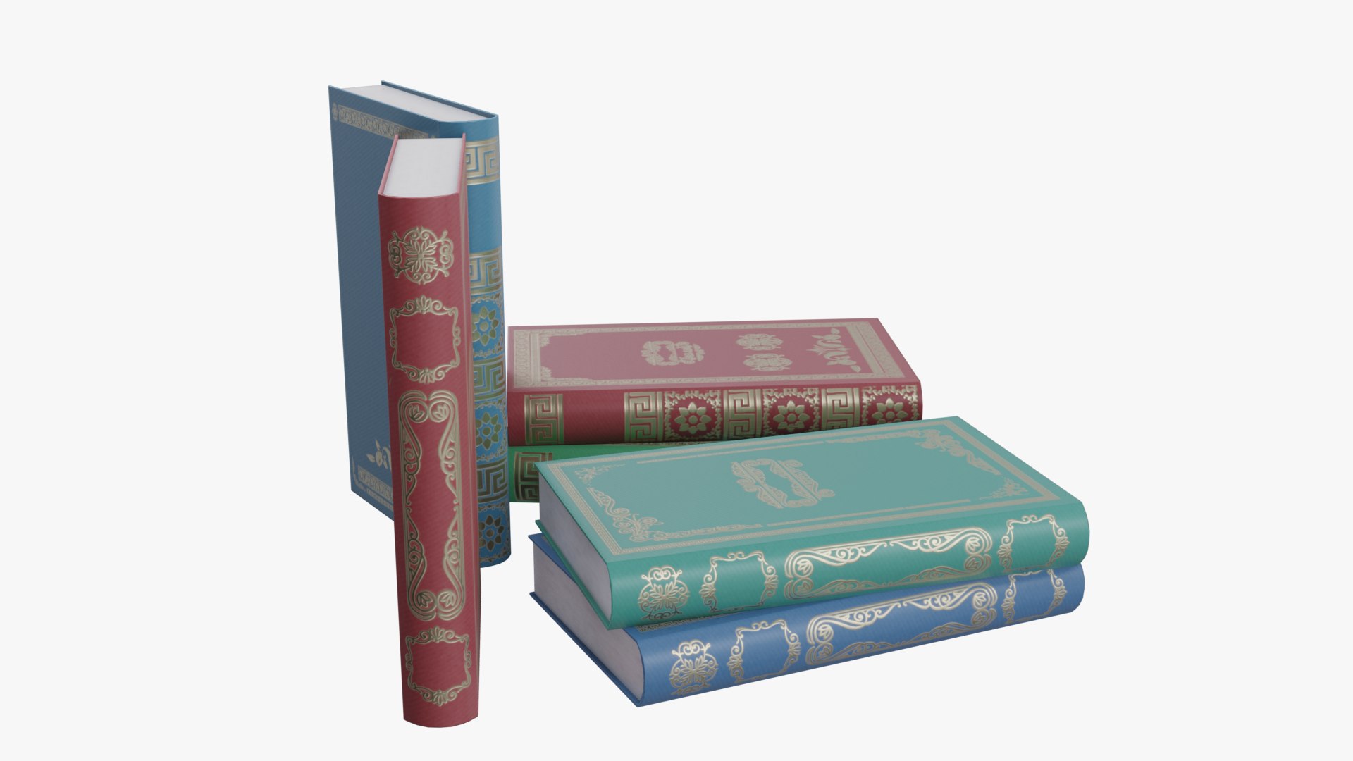Books 3D - TurboSquid 1539605