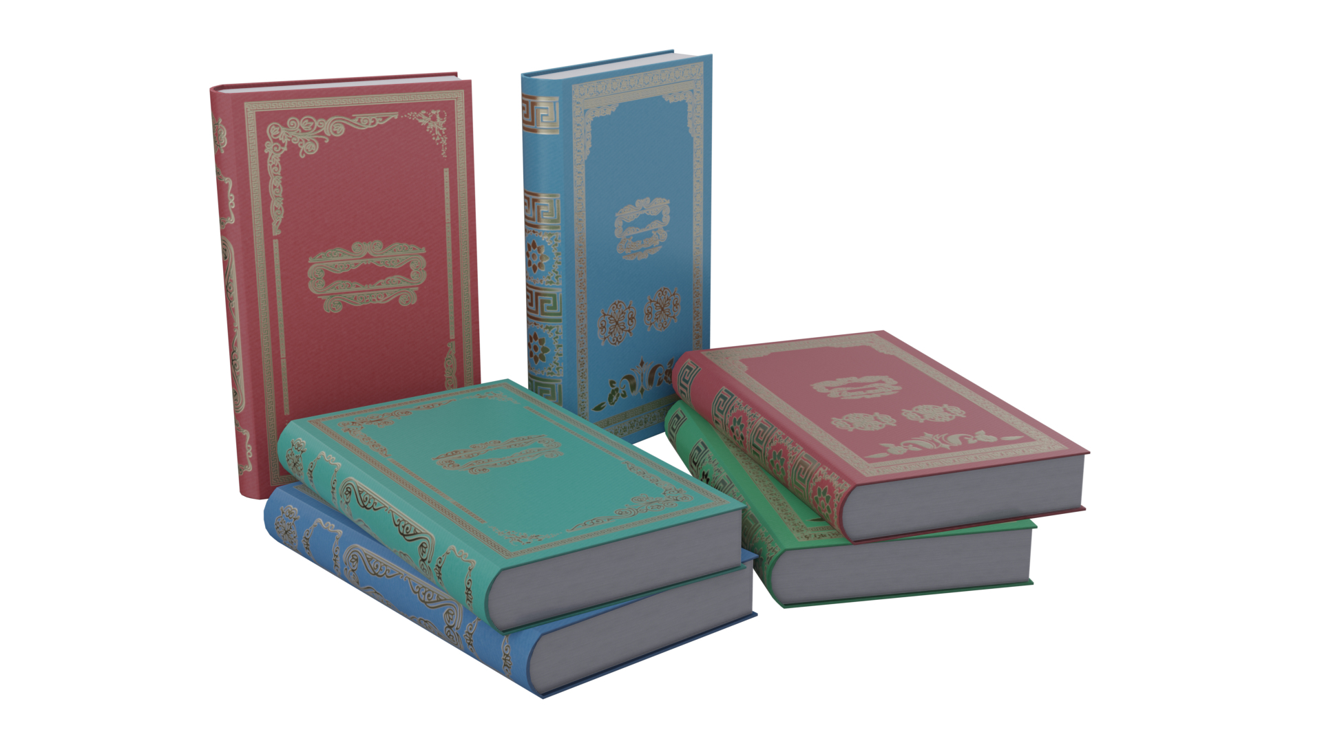 Books 3D - TurboSquid 1539605