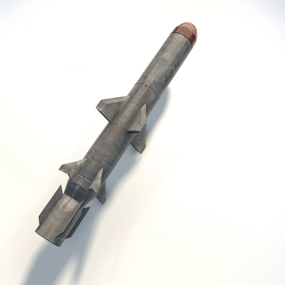 military rocket 3d 3ds