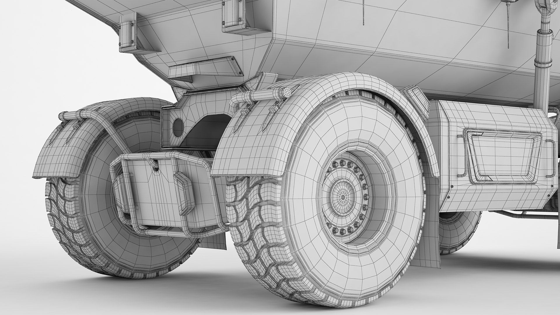 3D Autonomous Electric Haulers Truck 02 model - TurboSquid 1932787