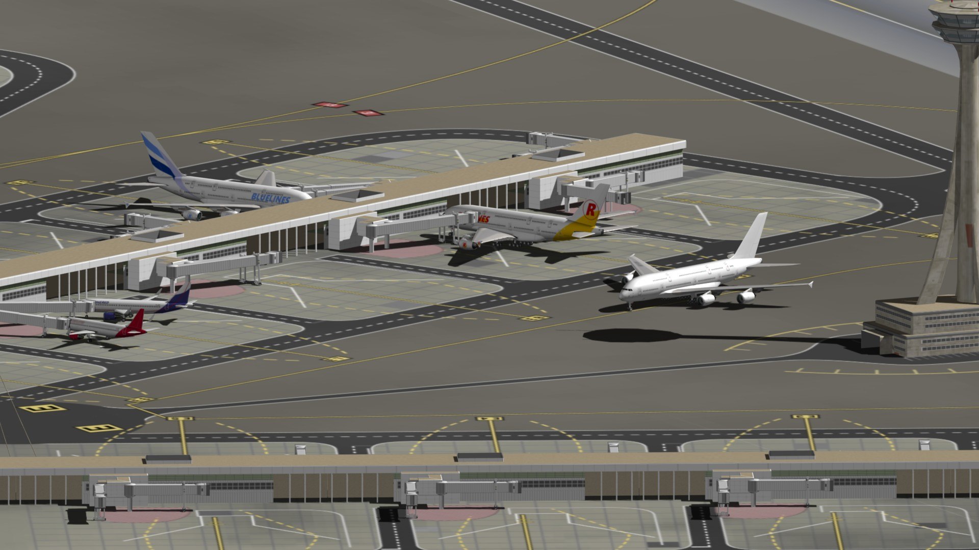 3D Airport Model - TurboSquid 1263739