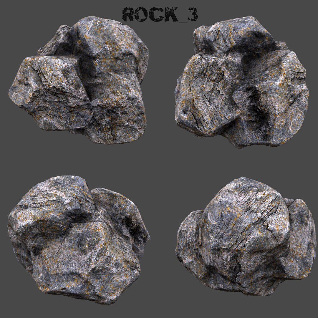 3d rock