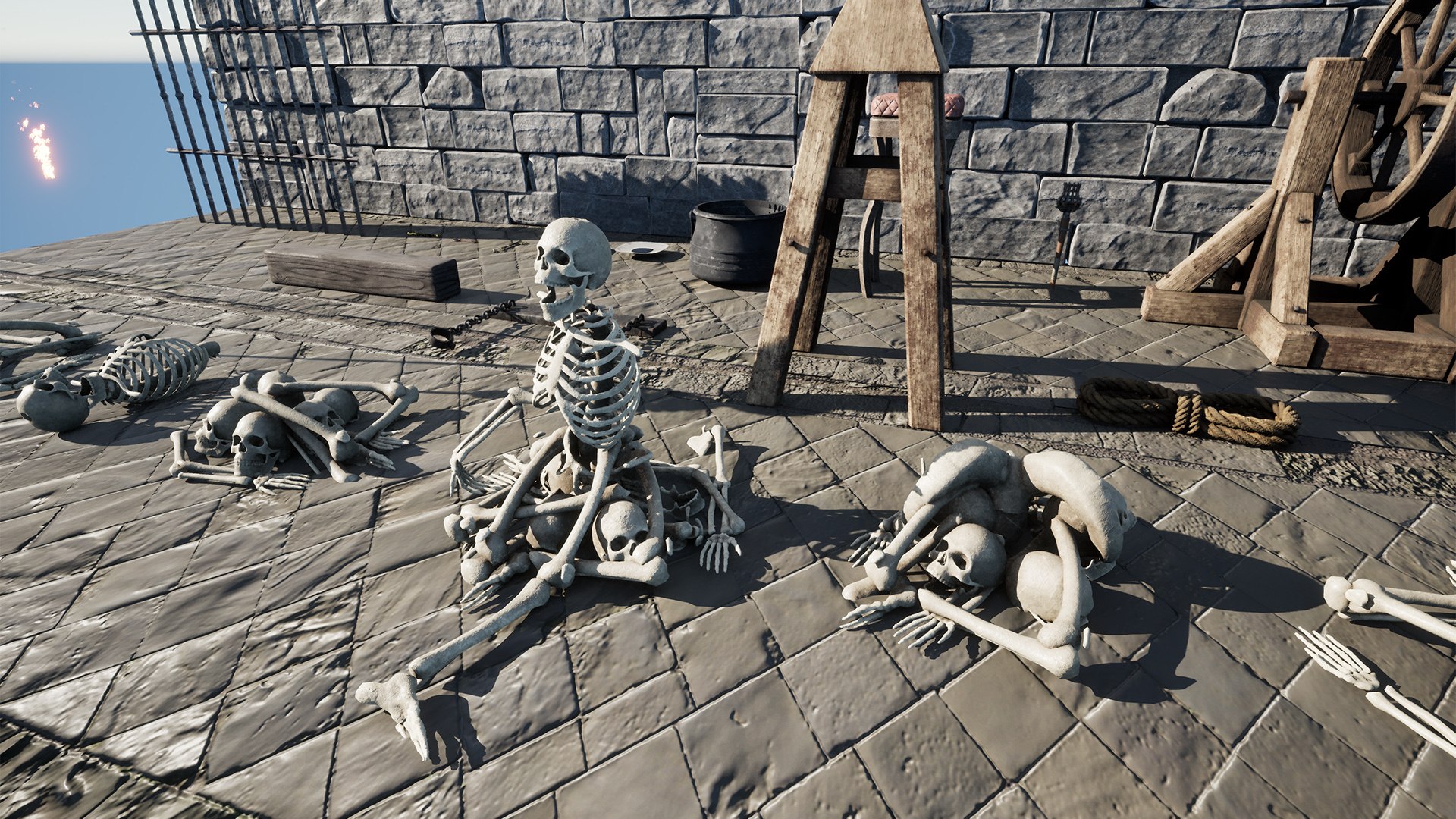 3D Dungeon Skeletons 30 Assets - TurboSquid 1983621