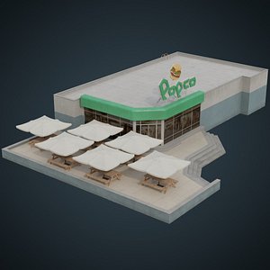 Collection Fast Food Restaurant 3D Models for Download | TurboSquid