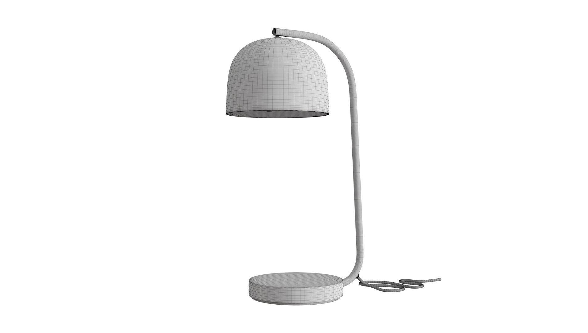 Grant Table Lamp 3D Model - TurboSquid 1945452