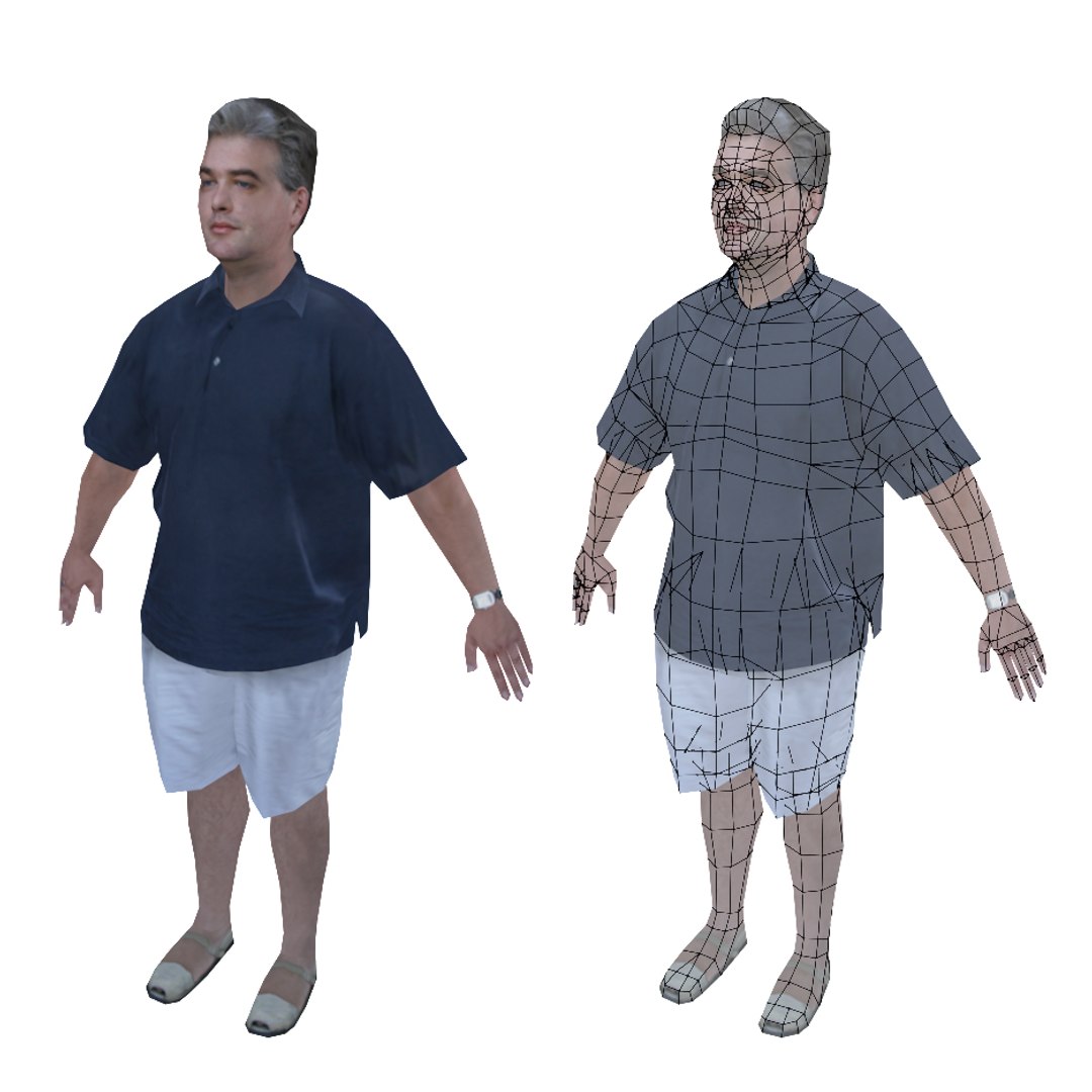 Human Characters 3d Model