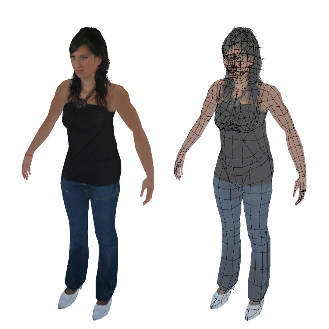 Human Characters 3d Model
