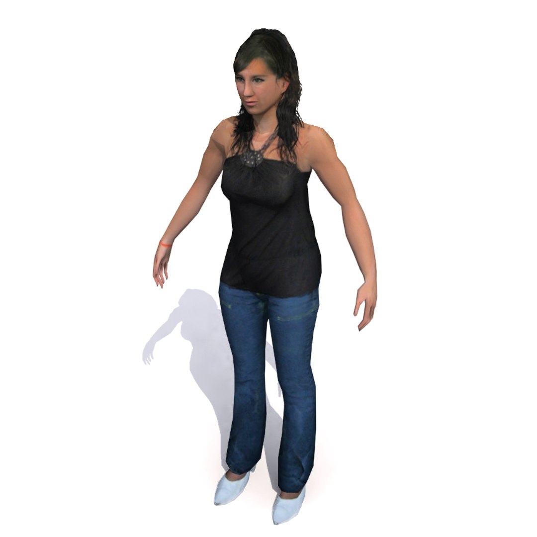 Human Characters 3d Model