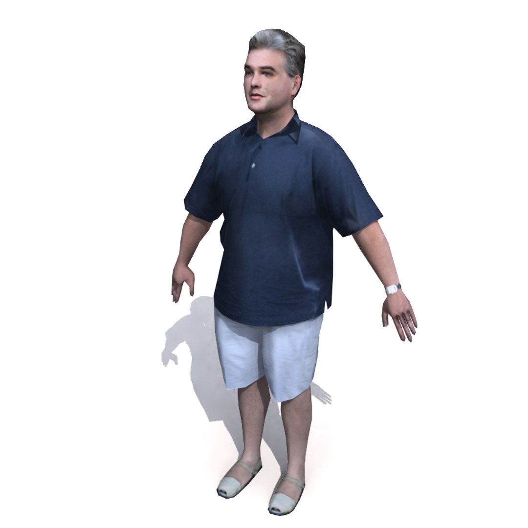Human Characters 3d Model