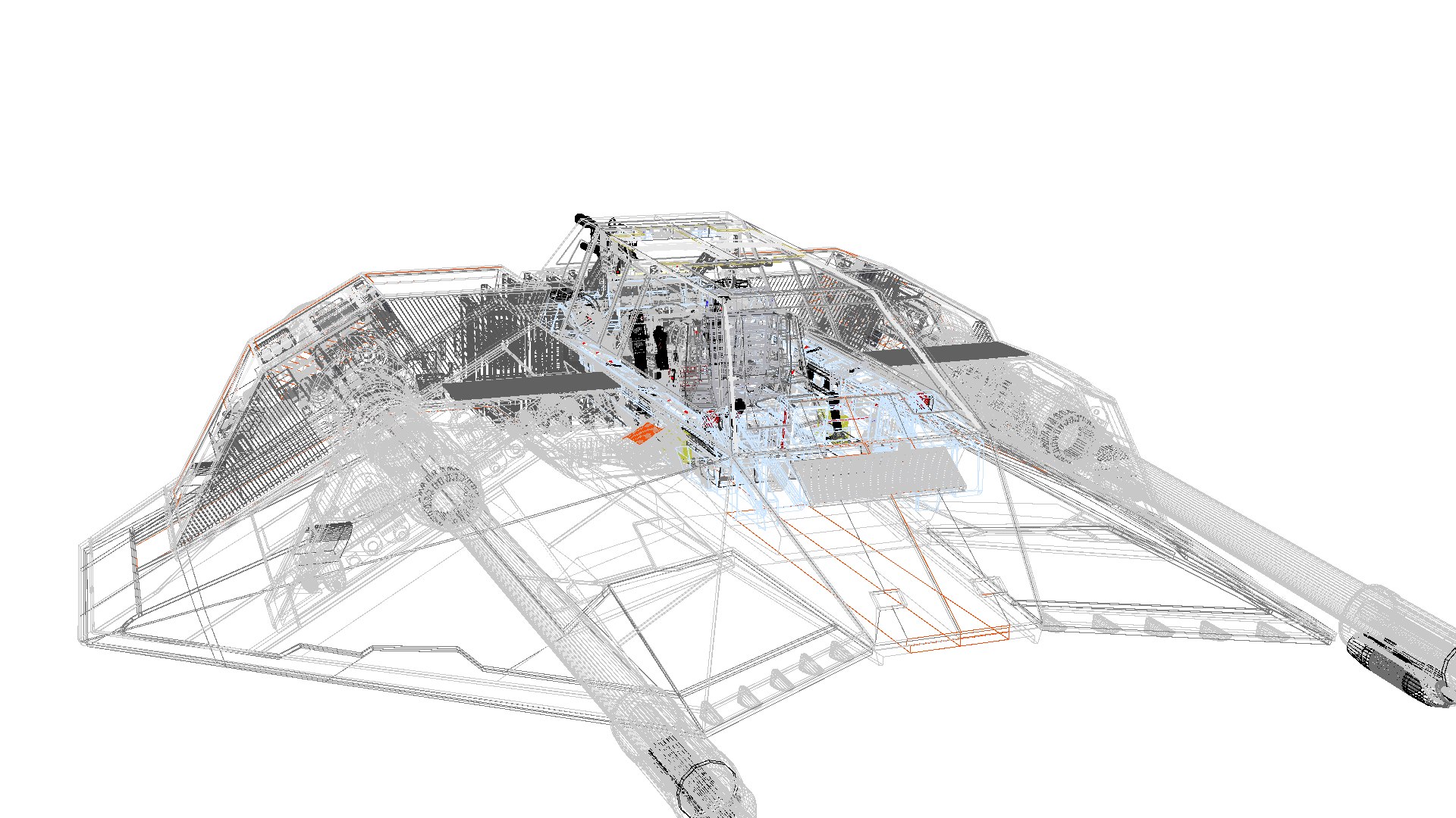 3D Star Wars T47 Snowspeeder - TurboSquid 1971481