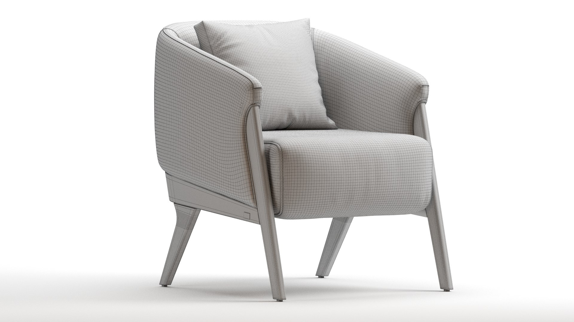 Abra armchair model - TurboSquid 2099287