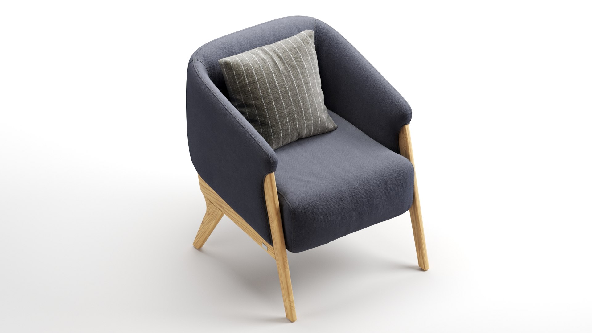 Abra armchair model - TurboSquid 2099287