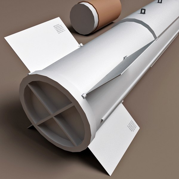 aircraft bomb cbu-72 blu-73 3d model