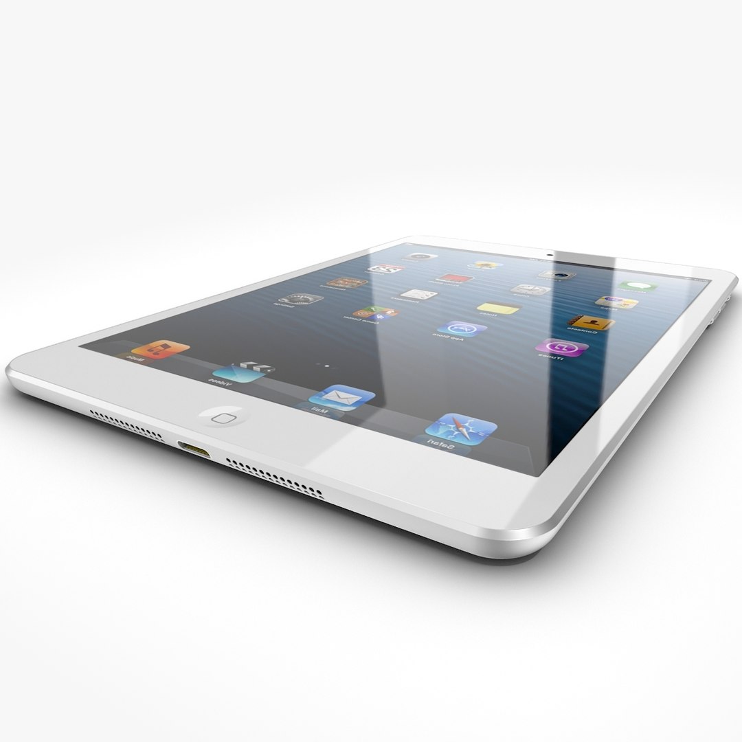 3d Model Apple Ipad Mini