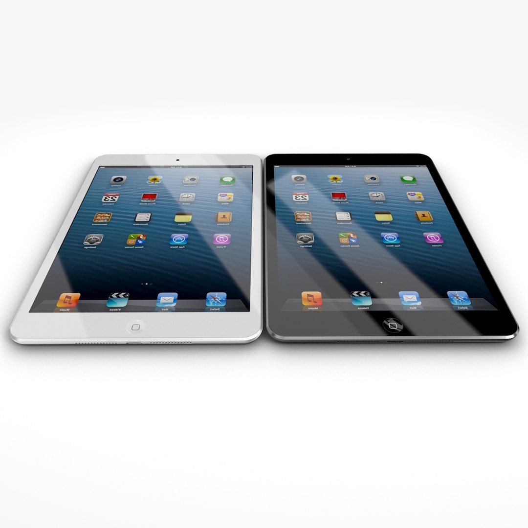 3d Model Apple Ipad Mini