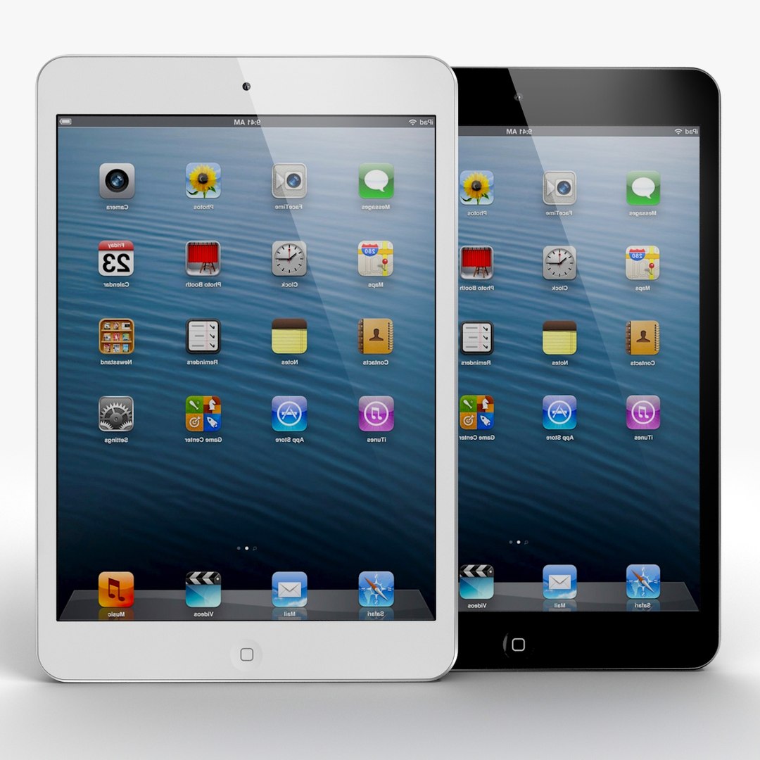 3d Model Apple Ipad Mini
