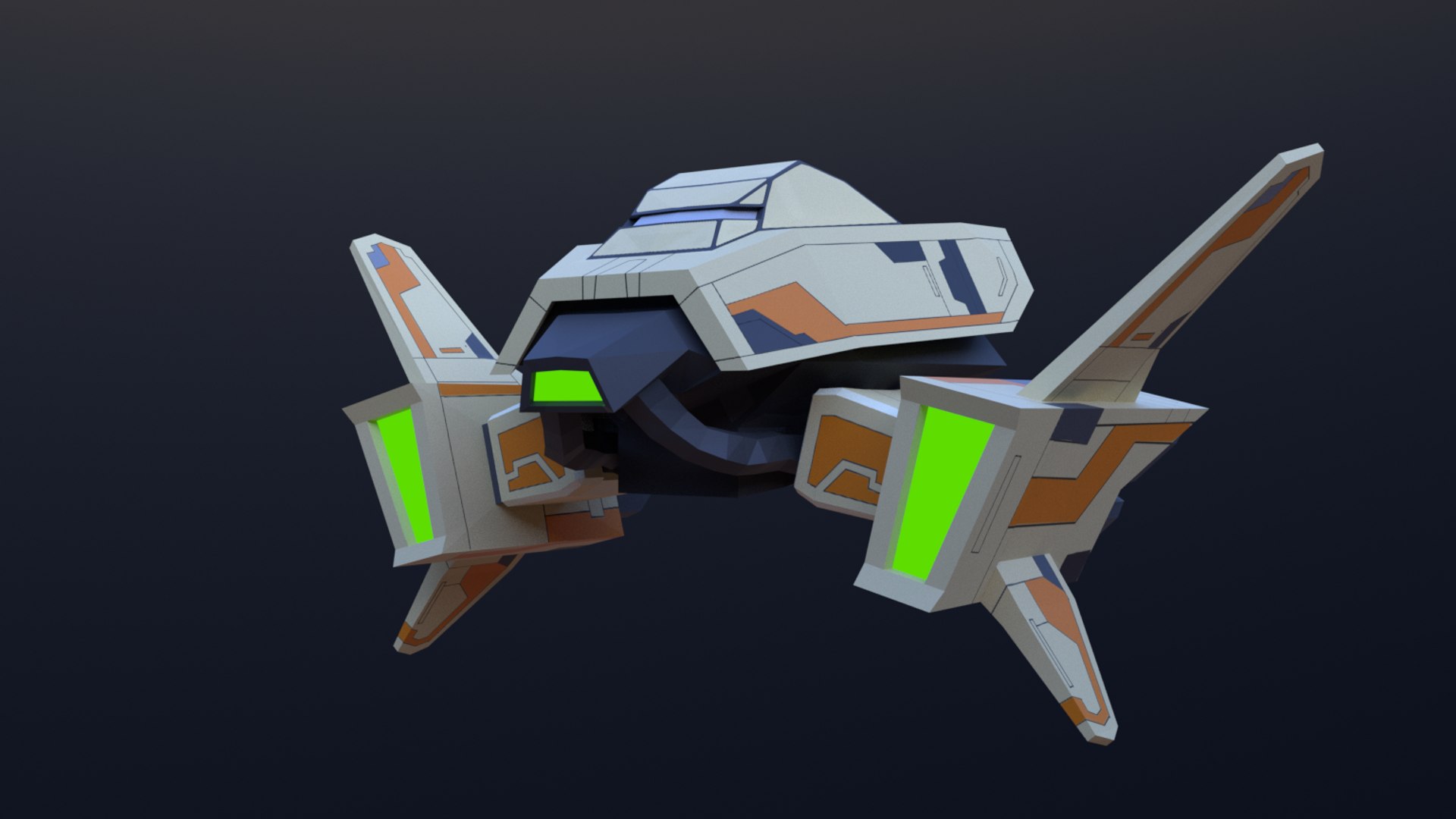 3D space ship - TurboSquid 1483531