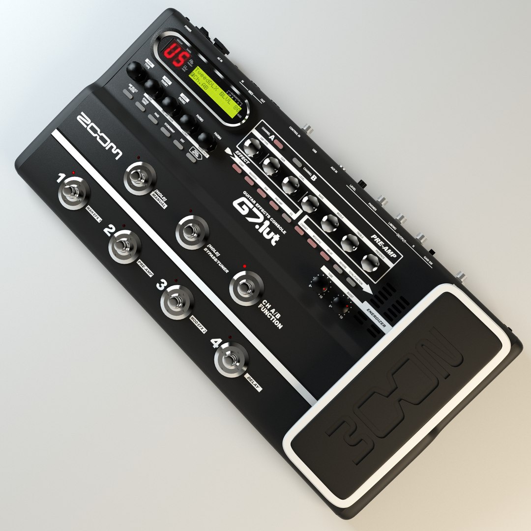 Zoom G7 1ut 3d Model