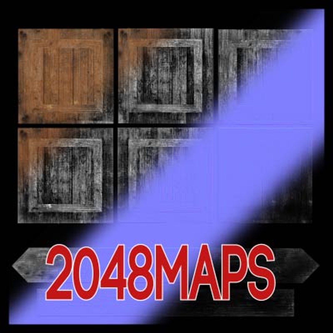 3d Model Crate Asset