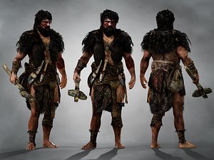 3D Characters Caveman Models - Browse & Download Formats - TurboSquid